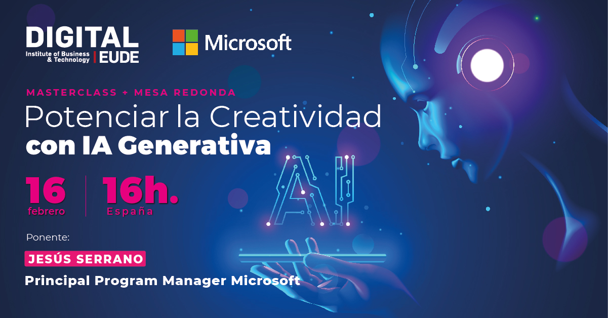 Potenciar la Creatividad con IA Generativa | EUDE Digital : EUDE Digital